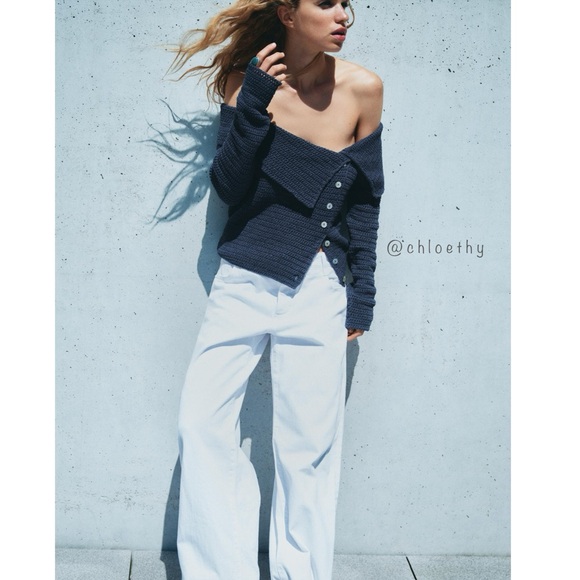Zara | Tops | Zara Rustic Knitwear Top | Poshmark